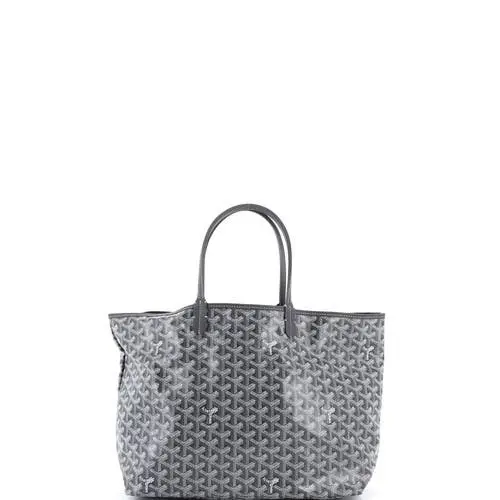 Goyard Saint Louis Tote Coated Canvas Pm - Grey