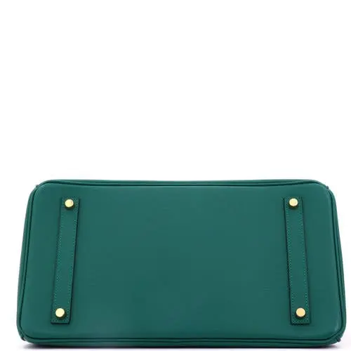 Hermès Birkin Handbag Green Epsom With Gold Hardware - Malachite