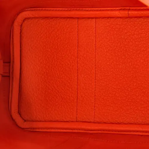 Hermès Garden Party Tote Toile And Leather 30 - Orange