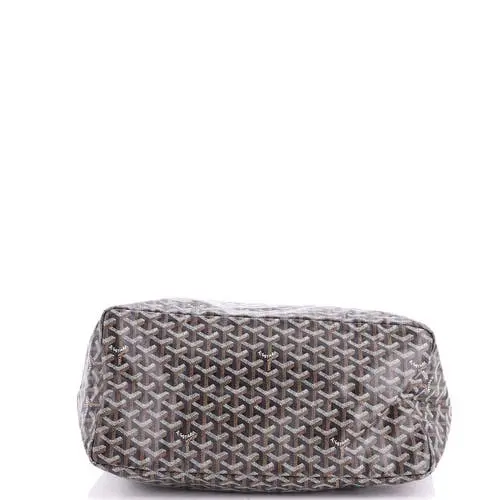 Goyard Saint Louis Tote Coated Canvas Gm - Black