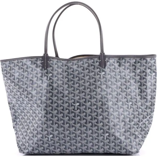Goyard Saint Louis Tote Coated Canvas Gm - Grey