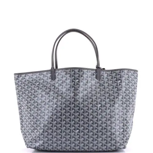 Goyard Saint Louis Tote Coated Canvas Gm - Grey
