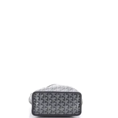 Goyard Anjou Reversible Tote Coated Canvas Mini - Grey