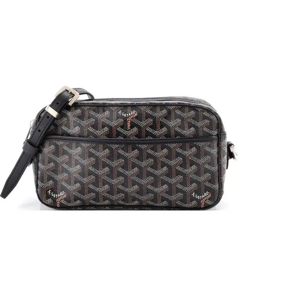 Goyard Cap Vert Bag Coated Canvas - Black