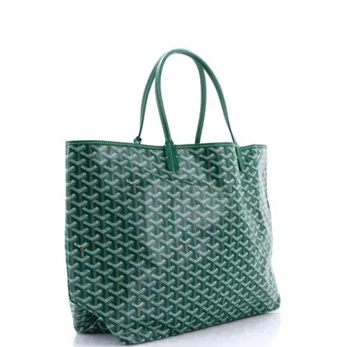 Goyard Saint Louis Tote Coated Canvas Gm - Green
