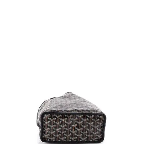 Goyard Anjou Reversible Tote Coated Canvas Mini - Black