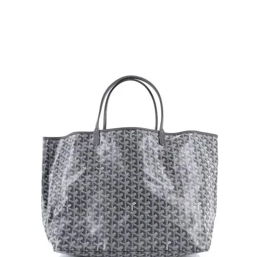Goyard Saint Louis Tote Coated Canvas Gm - Grey
