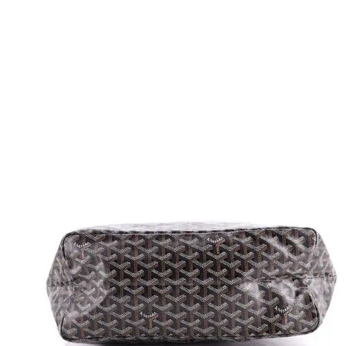 Goyard Saint Louis Tote Coated Canvas Pm - Brown