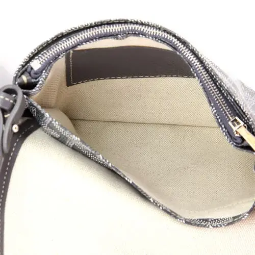 Goyard Plumet Clutch Wallet Printed Coated Canvas - Grey