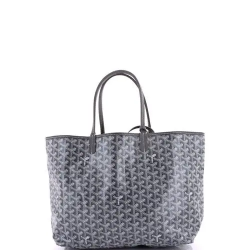 Goyard Saint Louis Tote Coated Canvas Pm - Grey