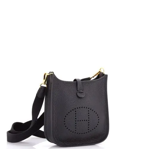 Hermès Evelyne Bag Gen Iii Clemence Tpm - Black