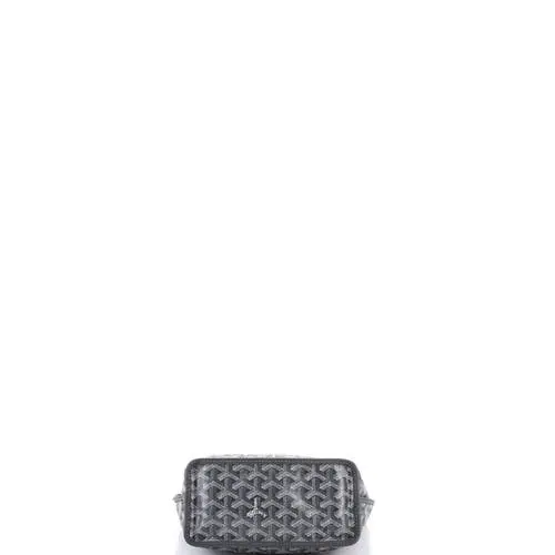Goyard Anjou Reversible Tote Coated Canvas Mini - Gray