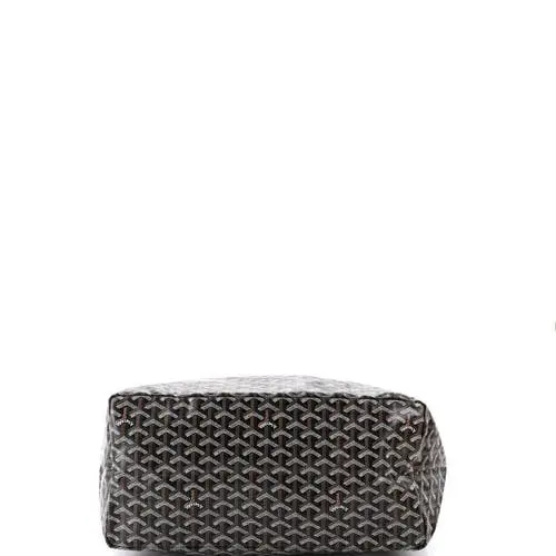 Goyard Saint Louis Tote Coated Canvas Gm - Black