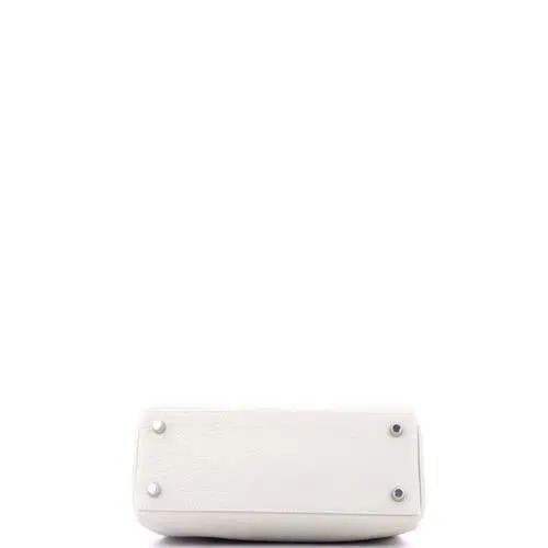 Hermès Kelly Handbag Togo With Palladium Hardware 25 - Grey