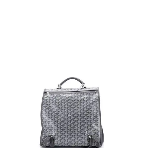 Goyard Saint Leger Briefcase Backpack Coated Canvas