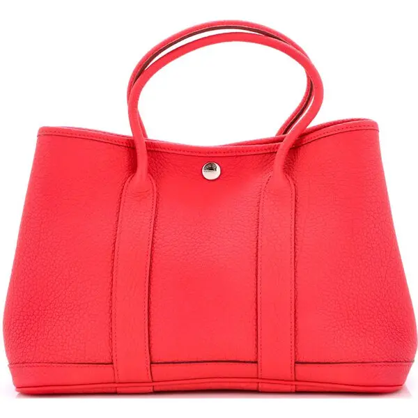 Hermès Garden Party Tote Leather 30 - Red
