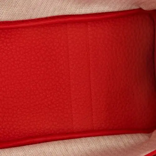 Hermès Garden Party Tote Leather 30 - Red