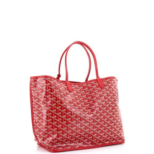 Goyard Anjou Reversible Tote Coated Canvas Pm - Red