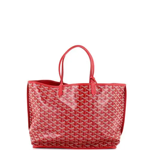 Goyard Anjou Reversible Tote Coated Canvas Pm - Red