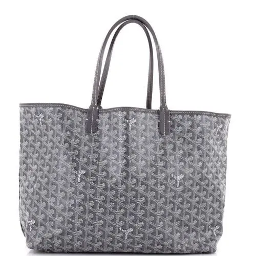 Goyard Saint Louis Tote Coated Canvas Pm - Grey