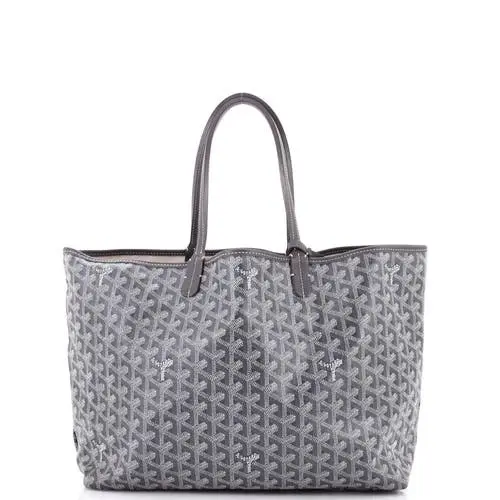Goyard Saint Louis Tote Coated Canvas Pm - Grey