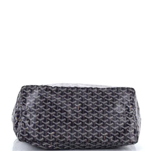 Goyard Saint Louis Tote Coated Canvas Gm - Blue