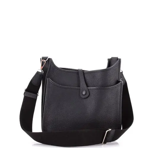 Hermès Evelyne Bag Gen Iii Clemence Pm - Noir