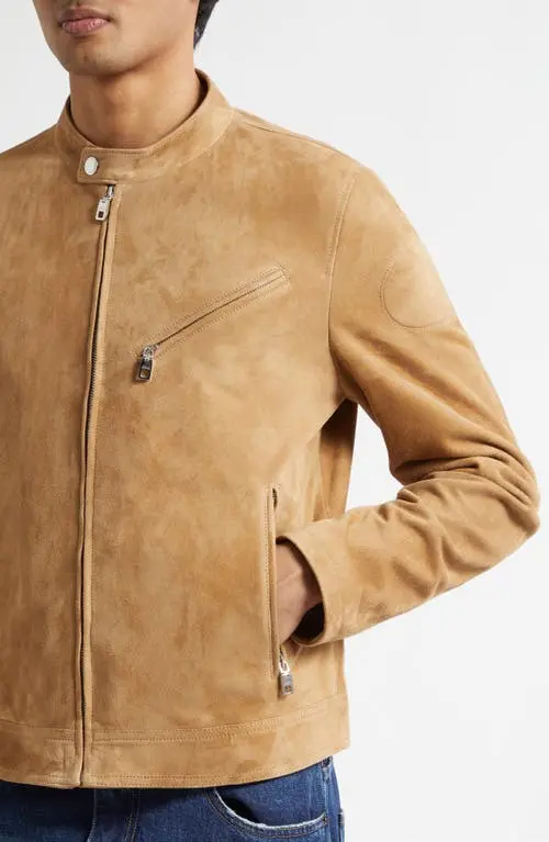 Dolce & Gabbana Suede Zip Jacket - Cammello Scuro