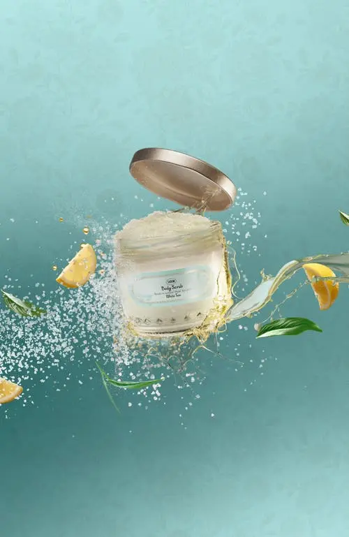 SABON Body Scrub White Tea - 11 Oz