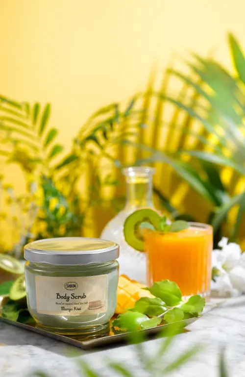 SABON Body Scrub Mango Kiwi - 11 Oz