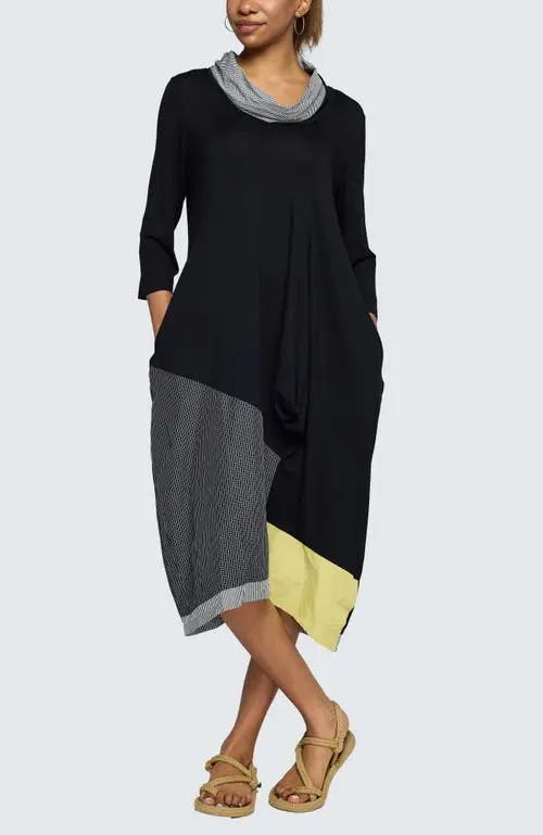 LUUKAA Ember Long Viscose Jersey Dress