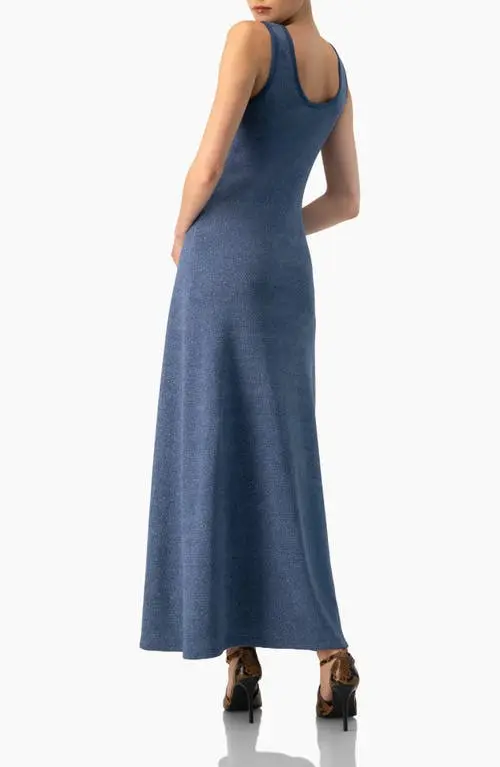 IVONNE Scoop Neck Long Dress