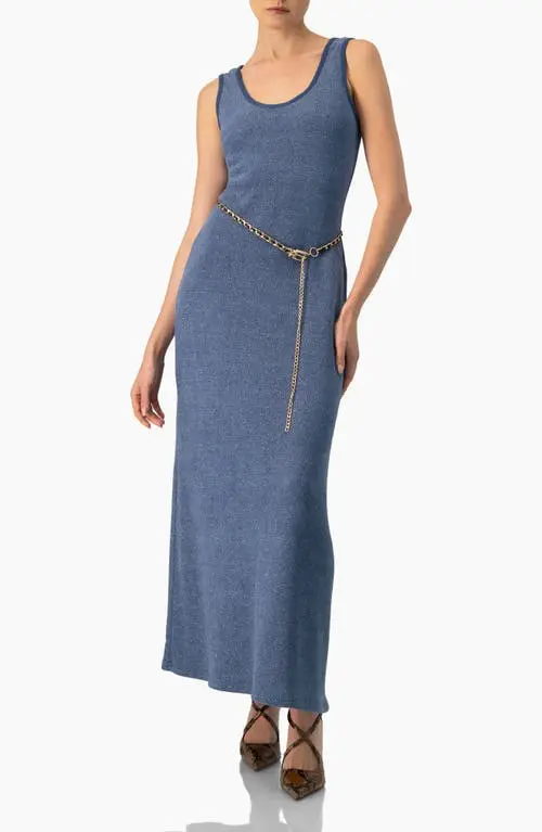 IVONNE Scoop Neck Long Dress