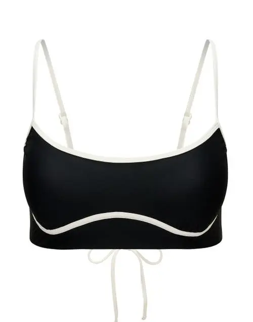 ADORE ME River Swimwear Top - Black