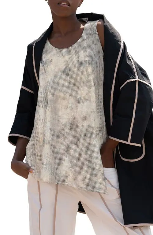 LUUKAA Willow Printed Sleeveless Top