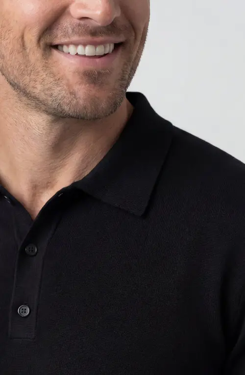 JACK ARCHER Legacy Resort Polo - True Black