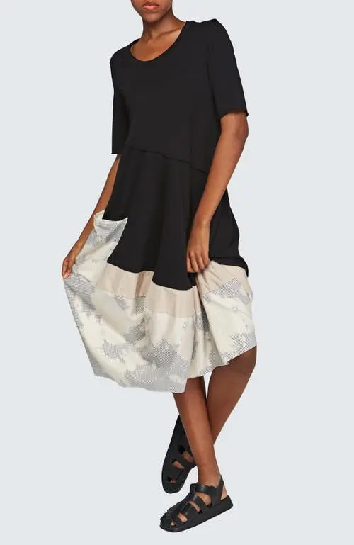 LUUKAA Selene Long Cotton Jersey Dress - Original