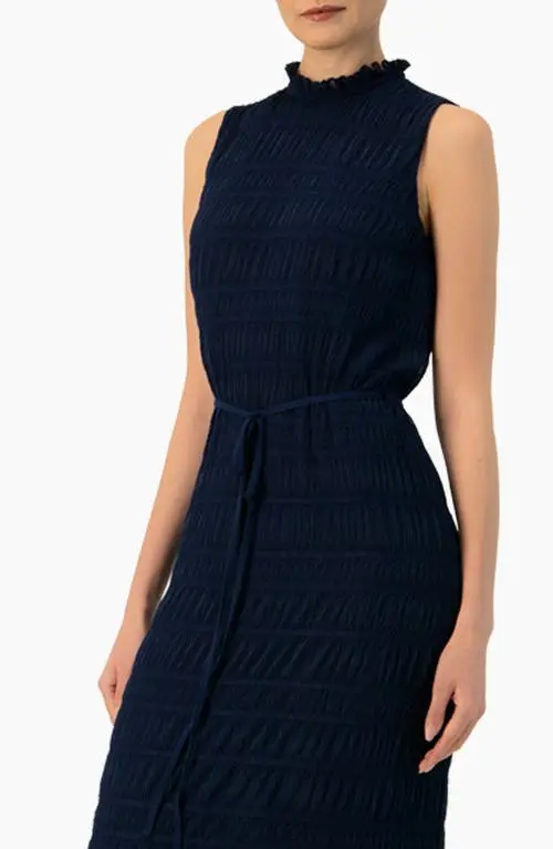 IVONNE Sleeveless Pleated Long Dress