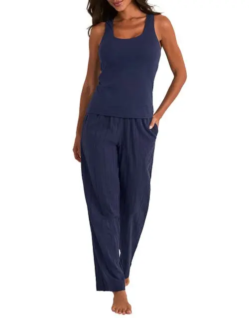 ADORE ME Kirsten Pajama Set - Dark Blue