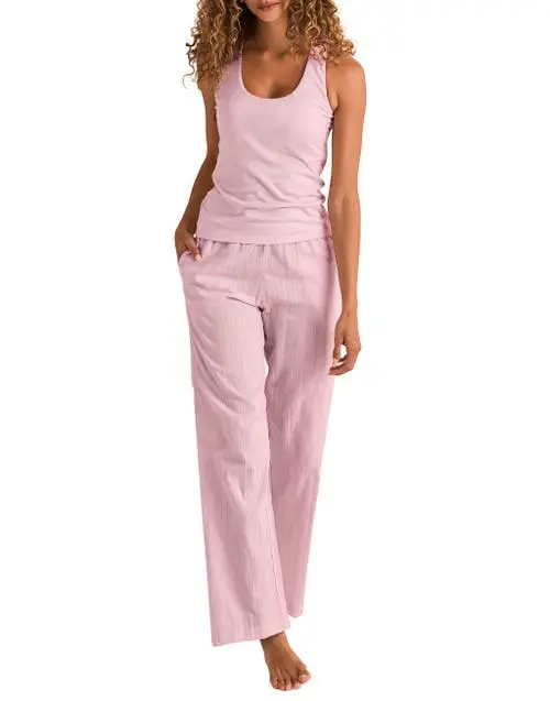 ADORE ME Kirsten Pajama Set - Light Pink