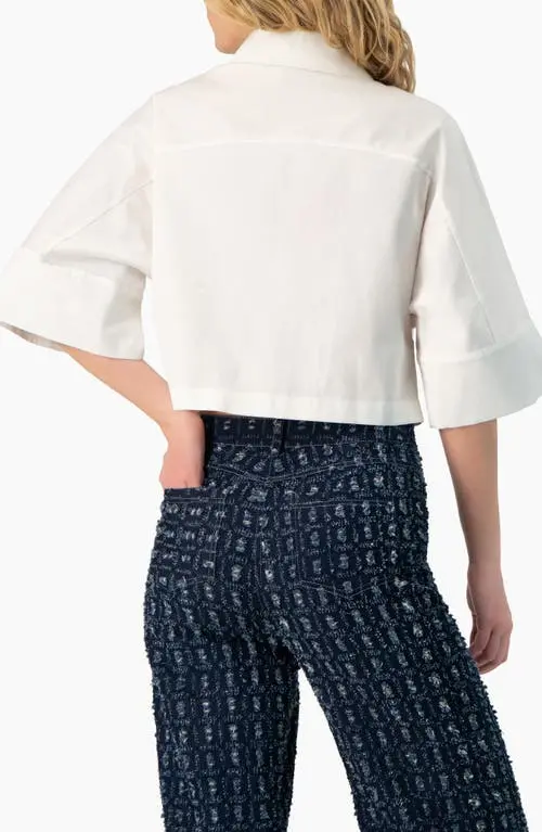 IVONNE Dolman Sleeve Wide Shirt