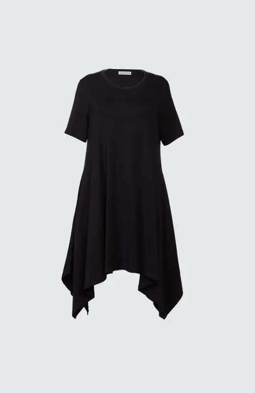 LUUKAA Zephyr Flared Cotton Jersey Dress