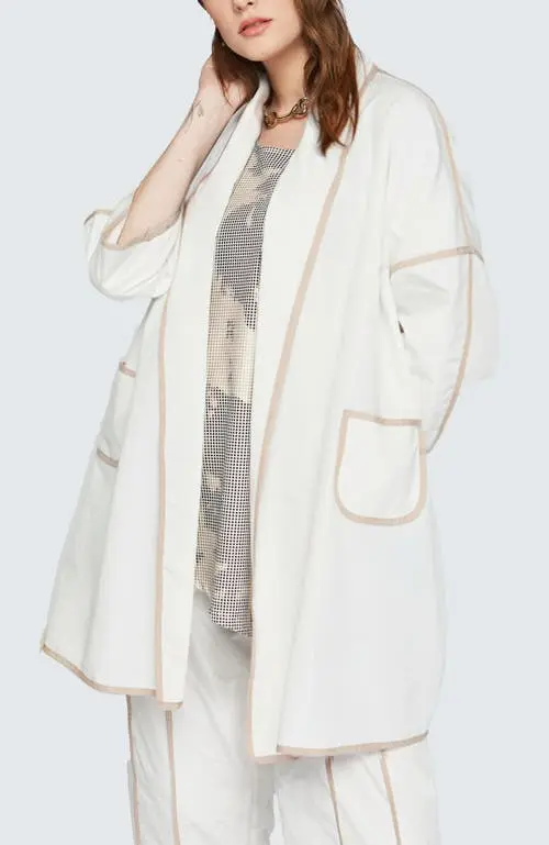 LUUKAA Memory Taffeta Duster