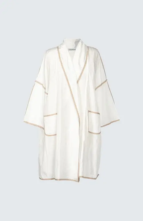 LUUKAA Memory Taffeta Duster
