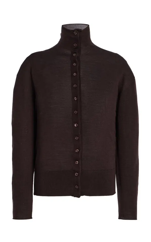 KALLMEYER Leona Wool-silk Cardigan