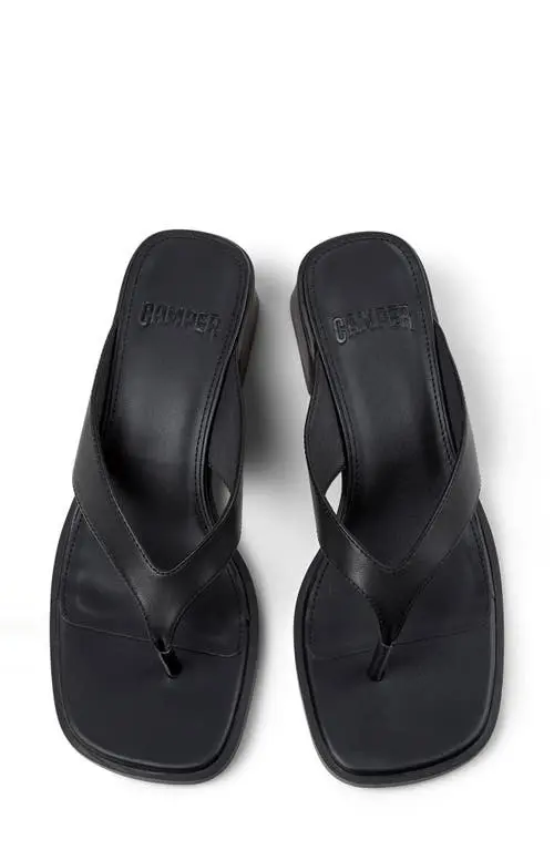 Camper Kora Leather Flip-flops