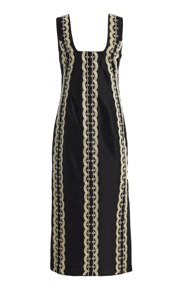 KALLMEYER Ivette Silk Midi Dress
