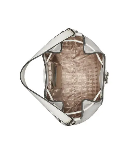 Karl Lagerfeld Paris Adele Bag - White/silver