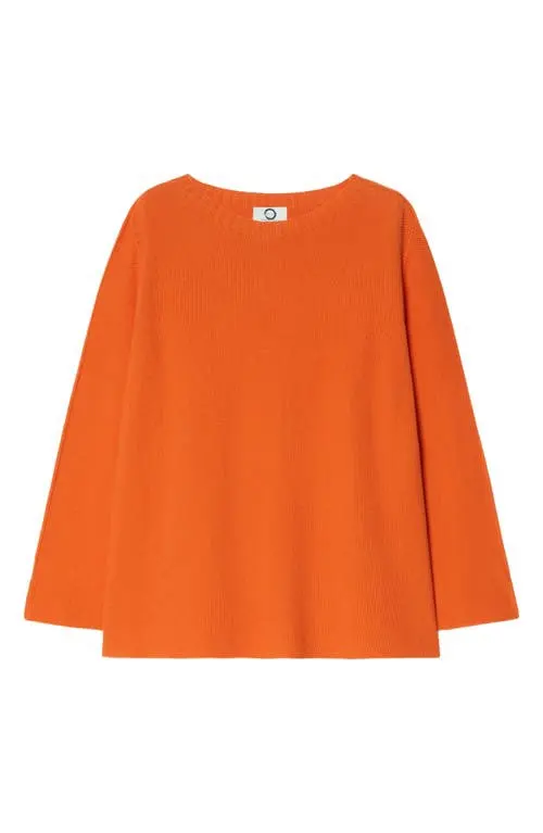 Marina Rinaldi Vafelio Slit Cotton Sweater