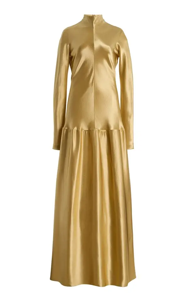 FFORME Mila Maxi Dress - Gold